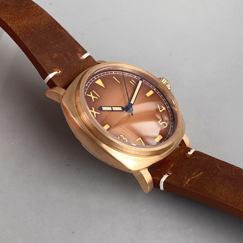 42mm Solid Bronze Case 20ATM Dive NH35 Automatic Men Watch California ...