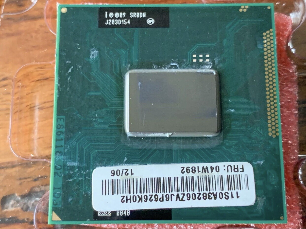 Intel Core i3-2350M I3-2350M - 2.3GHz Dual-Core (FF8062700995906 ...