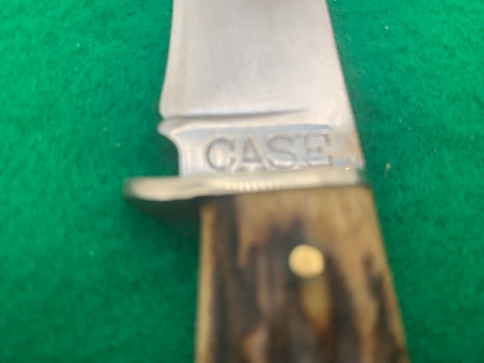 1940-1964 CASE XX STAG BOWIE FULL BLADE HUNTER KNIFE TIGHT AND RIGHT W ...