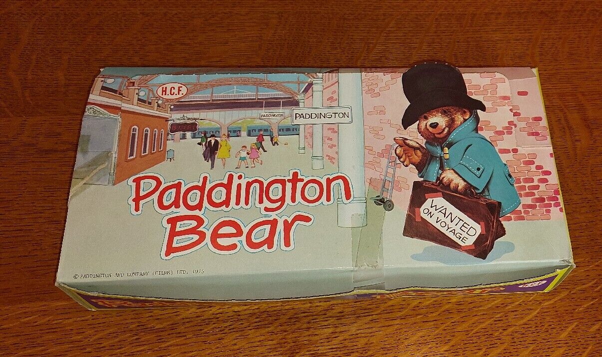 25 Vintage Mini Flocked Paddington Bears Orig. Box Hong Kong 1975 ...