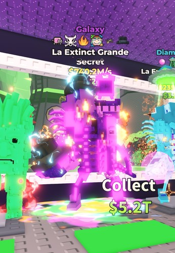 Galaxy La Extinct Grande 740M/s 6 Mutations Steal A Brainrot Ultra Rare ...