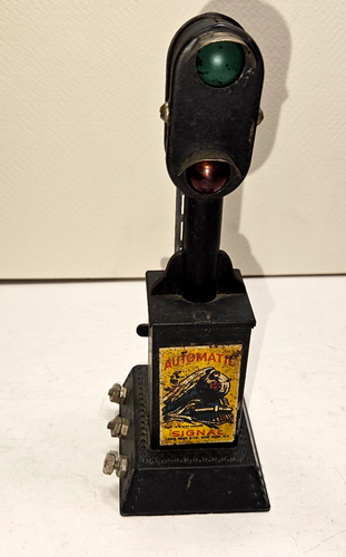 Marx #454 Automatic Block Signal 1950's ALL METAL | eBay