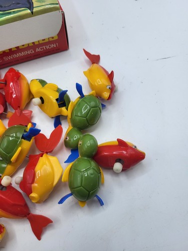 Vintage Wind Up Mini Sea Creatures Fish Turtles Dolphins Toys Store ...