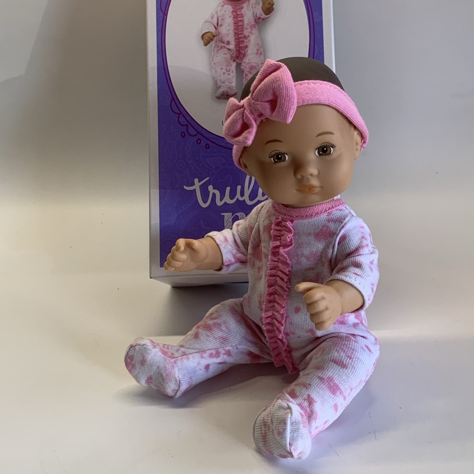 American Girl Little Itty Bitty Baby 7.75” Small Vinyl Doll Brown Hair ...