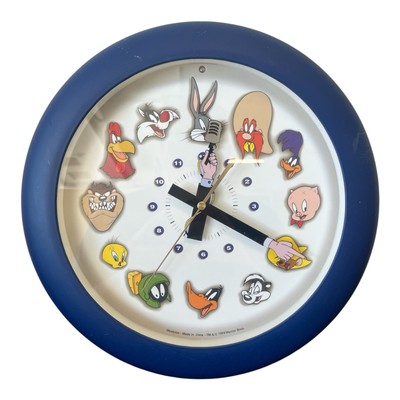 VTG Westclox Looney Tunes 12" Character Wall Clock 1999 Warner Brothers ...