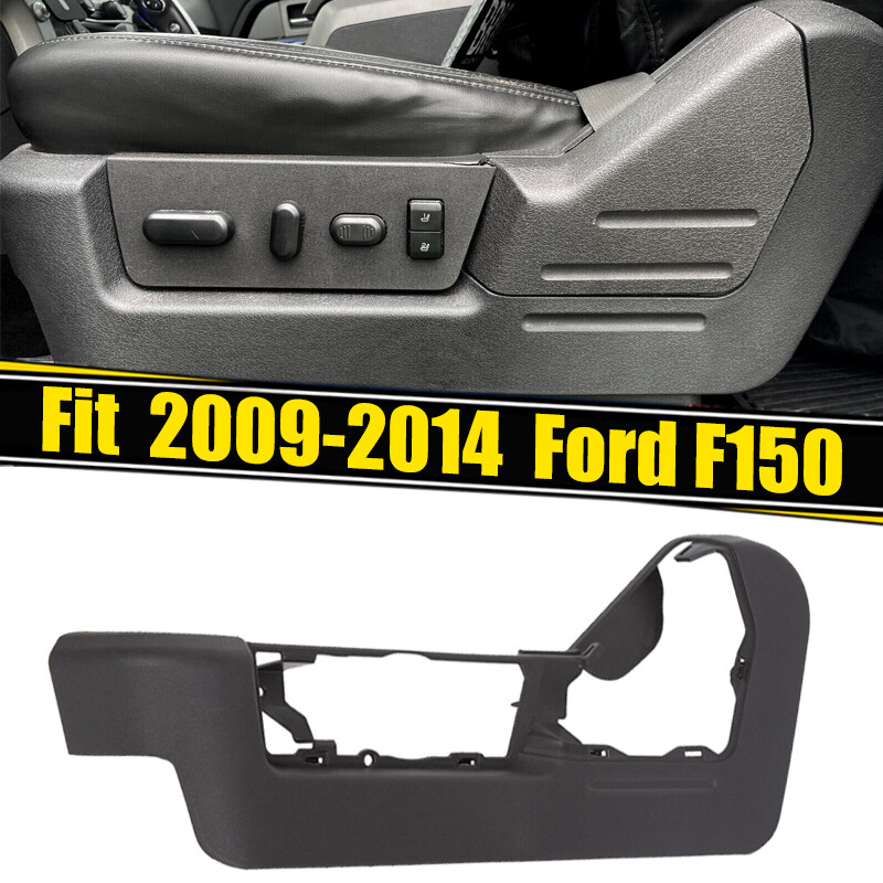 For 2009-2014 Ford F150 Driver Left Seat Cover Bezel Panel Trim Black ...