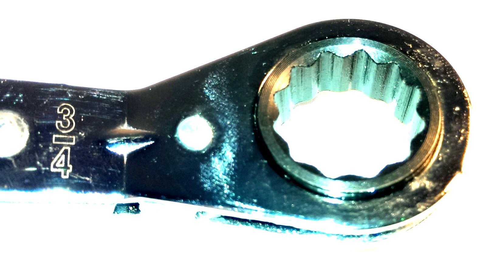 SK Ratcheting Box End Wrench 5/8 & 3/4 12PT 15° offset 87020 Made In ...