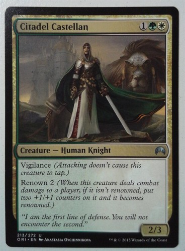 Citadel Castellan *Uncommon* Magic MtG x1 Origins SP | eBay