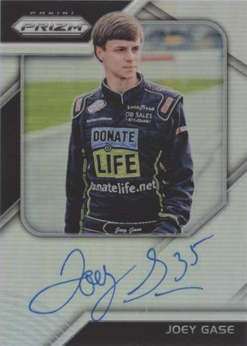 2018 Panini Prizm - Driver Signatures Joey Gase #DS-JG (AU) for sale ...