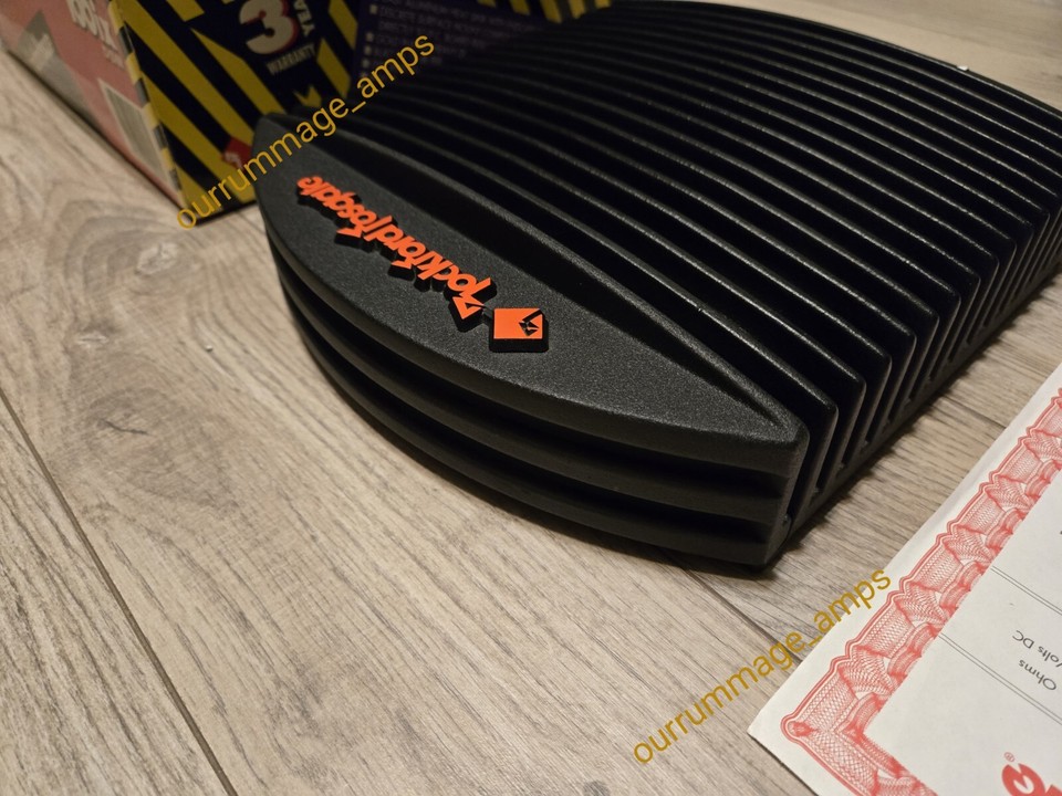 Rockford Fosgate PUNCH 100ix DSM Car Audio Amplifier 🇺🇸 OLD SCHOOL | eBay