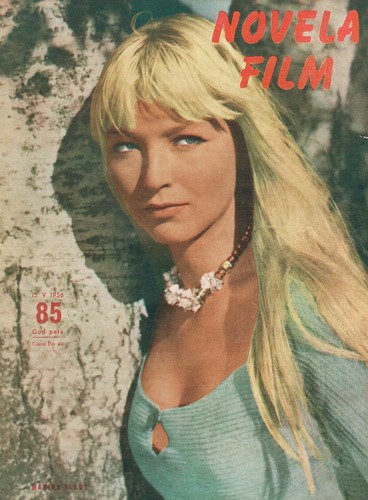 NOVELA FILM #85 1956 Vintage YUGOSLAVIAN MAGAZINE cover MARINA VLADY | eBay