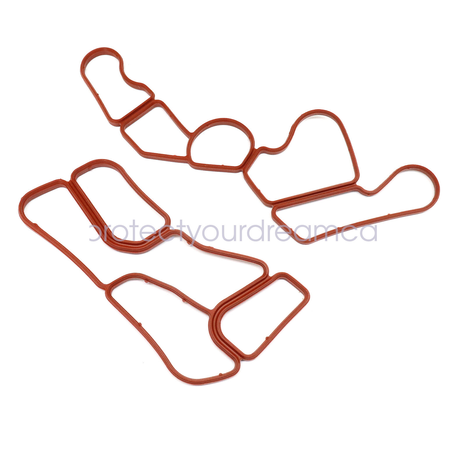 Fits Mercedes-Benz W211 Engine Oil Filter Housing+Oil Cooler Gasket ...