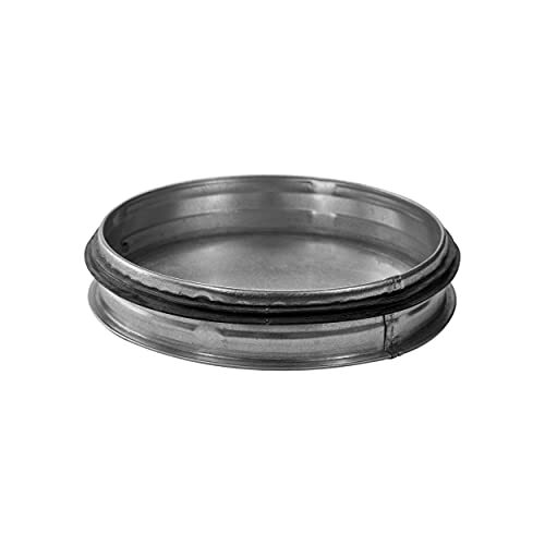 8" Galvanized Steel End Cap. Duct Fitting Diameter. Ducting End Cup. 8 ...