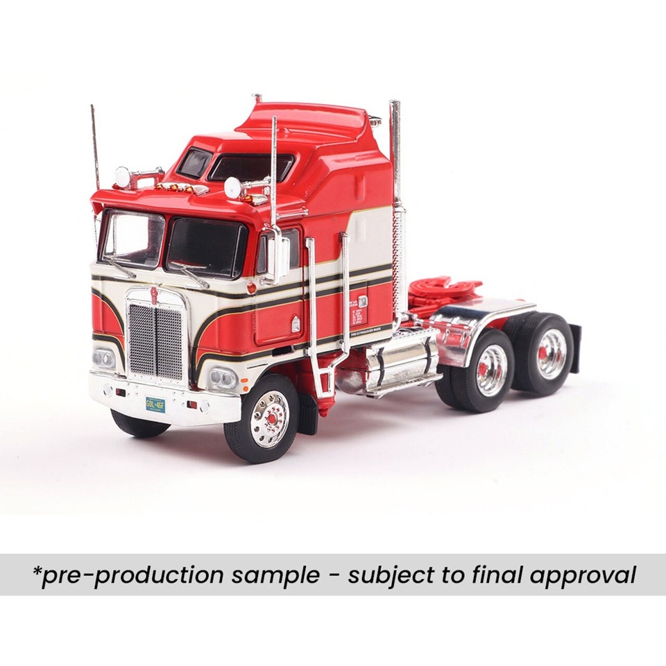 IXO Models 1:64 1976 Kenworth K100 Aerodyne Semi Truck – Red | eBay