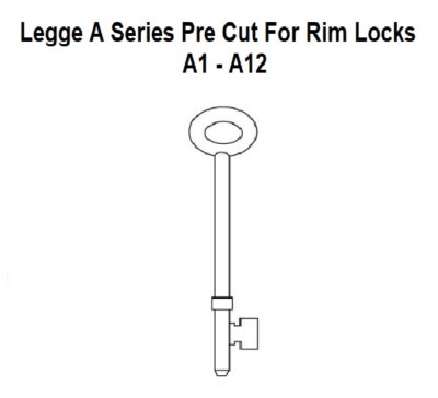 Legge A series Precut keys A1 - A12 | eBay UK