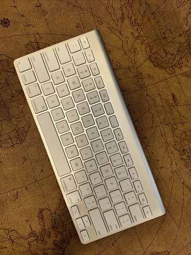 Apple Wireless Bluetooth Magic Keyboard A1314 for Mac Silver Aluminum ...