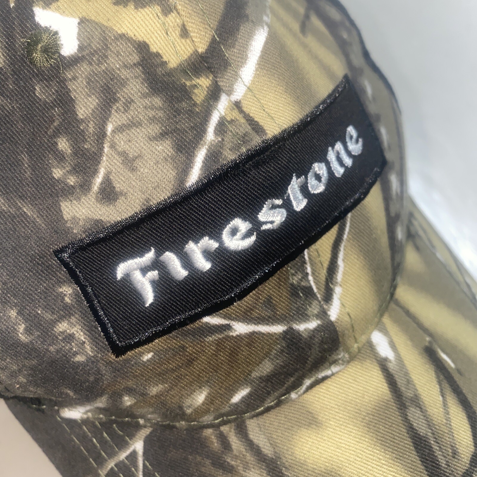 Firestone Camouflage Trucker Cap hat Black mesh Adjus… - Gem
