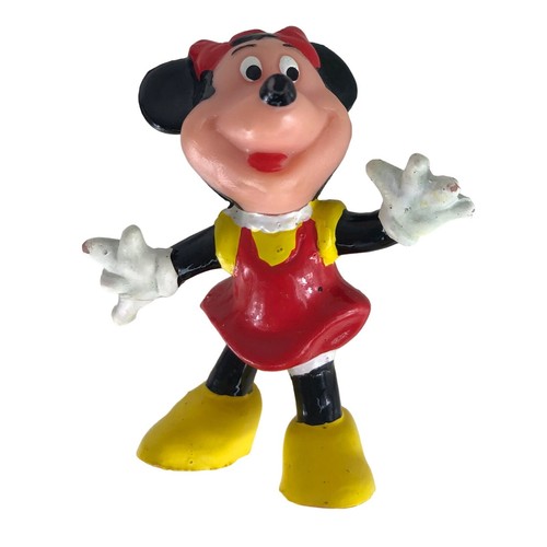 Vintage 1980s Walt Disney Minnie Mouse 2" PVC Figure Toy | eBay