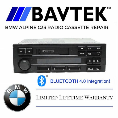 BMW E36 M3 Alpine C33 C43 Radio Cassette Tape Stereo Repair Service ...