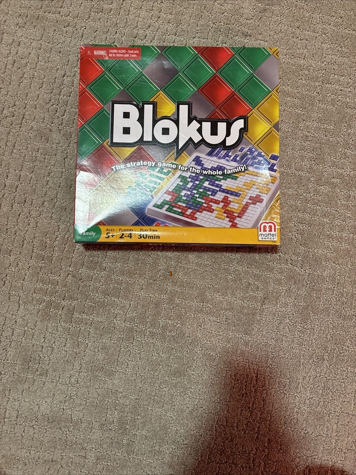 BLOKUS Strategy Board Game Mattel 2008 Family Complete | eBay
