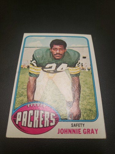 1976 Topps Johnnie Gray Rookie Green Bay Packers #41 | eBay