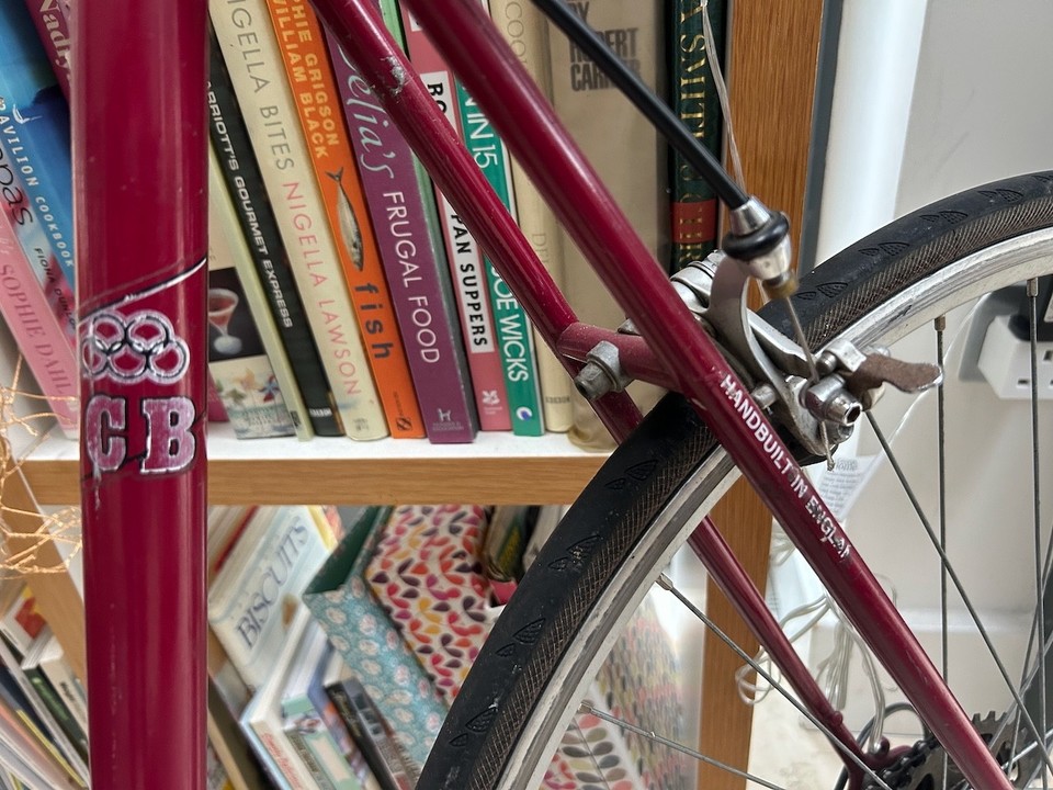 Vintage Maroon Coloured Claud Butler With Reynolds 531 frame-Large ...