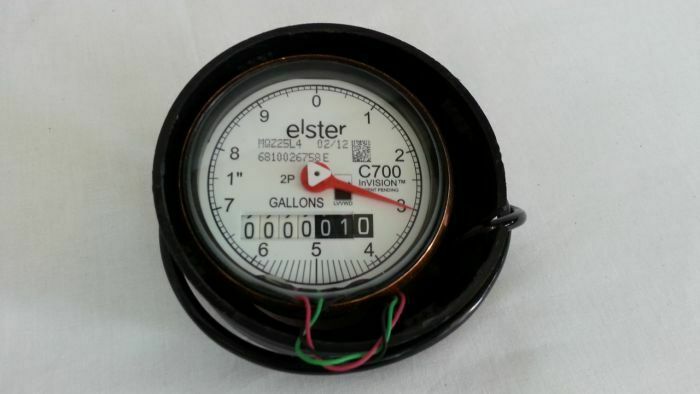 Elster C700 Invision 1" Water Meter for sale online | eBay