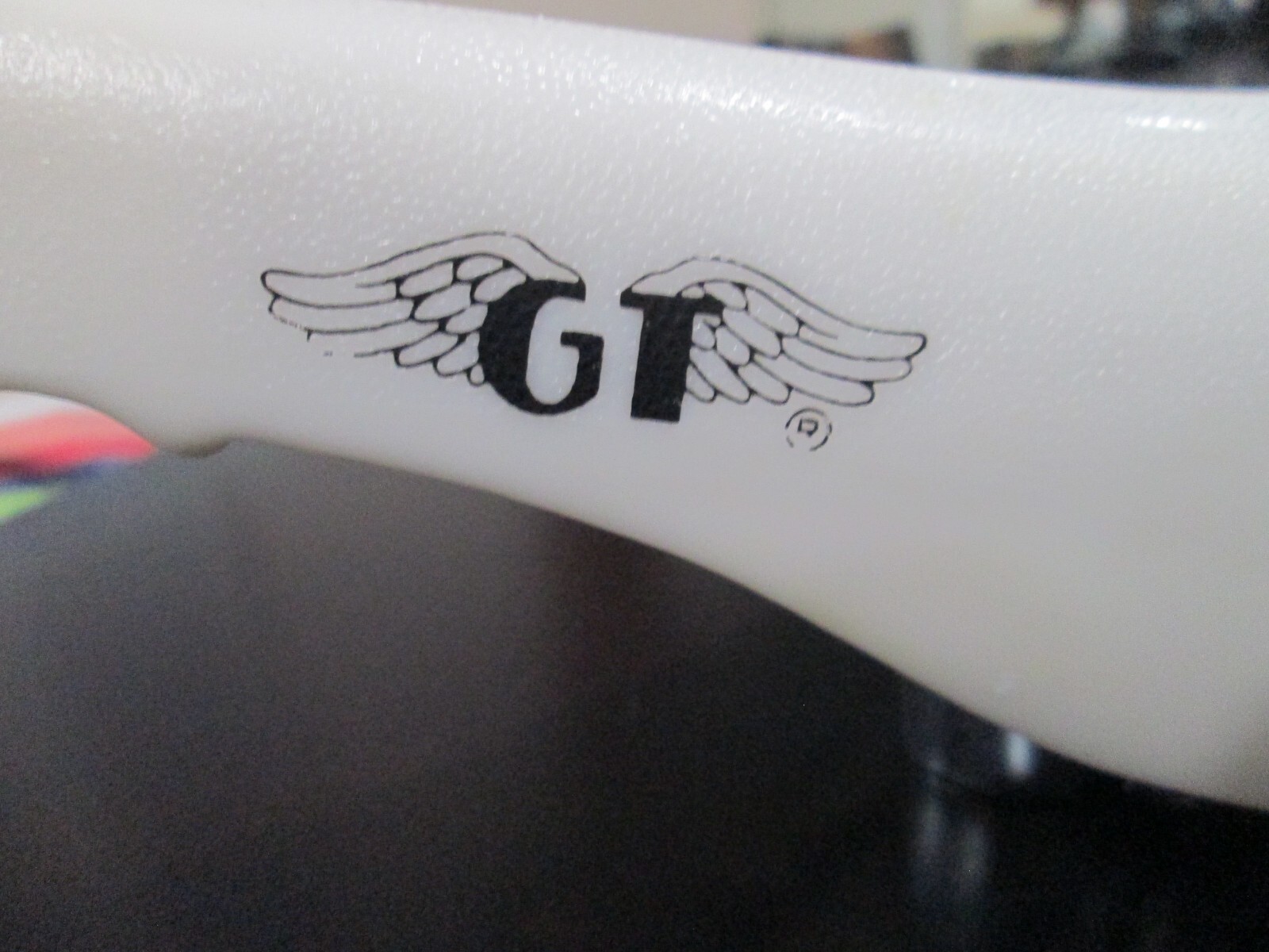 Nos OLD SCHOOL BMX GT WING LOGO SEAT WHITE | eBay