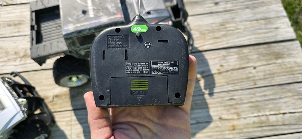 2 Vintage Hummer H2 Nikko Remote Control RC Trucks Untested With ...