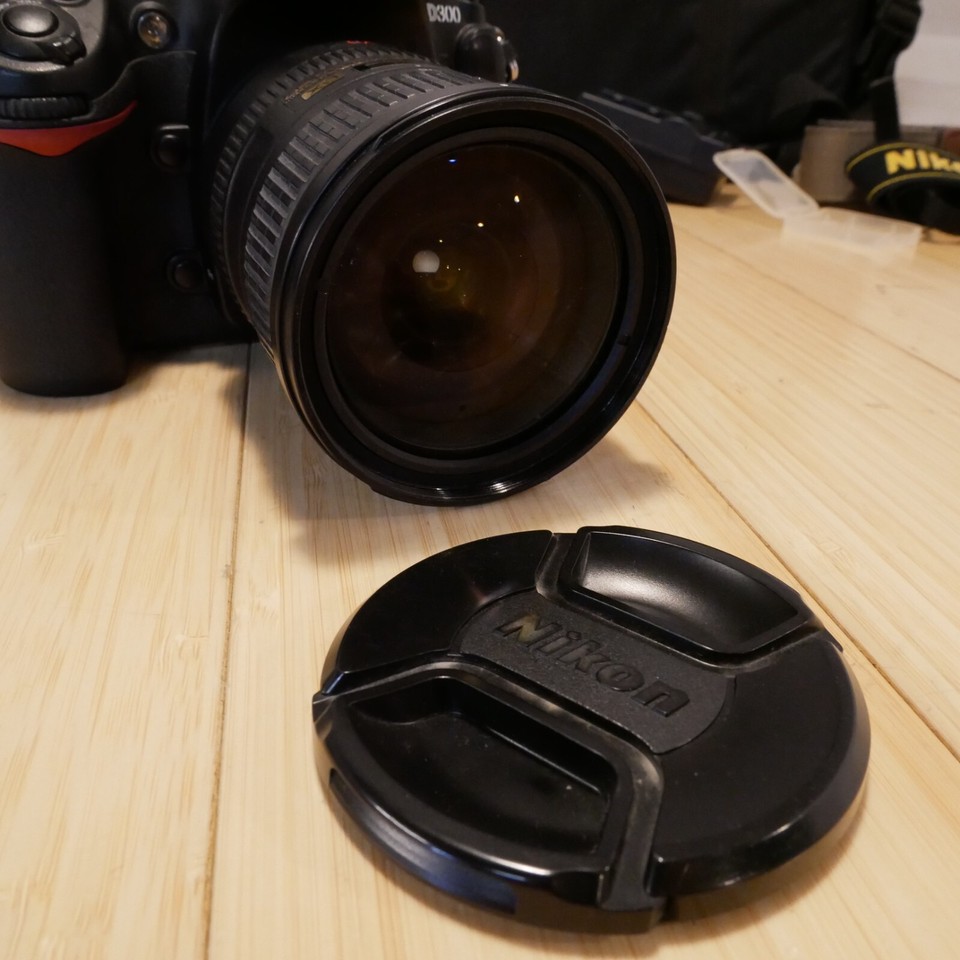 Nikon D300 Digital SLR Camera with Lens, Case, Straps, Battery, Charger ...