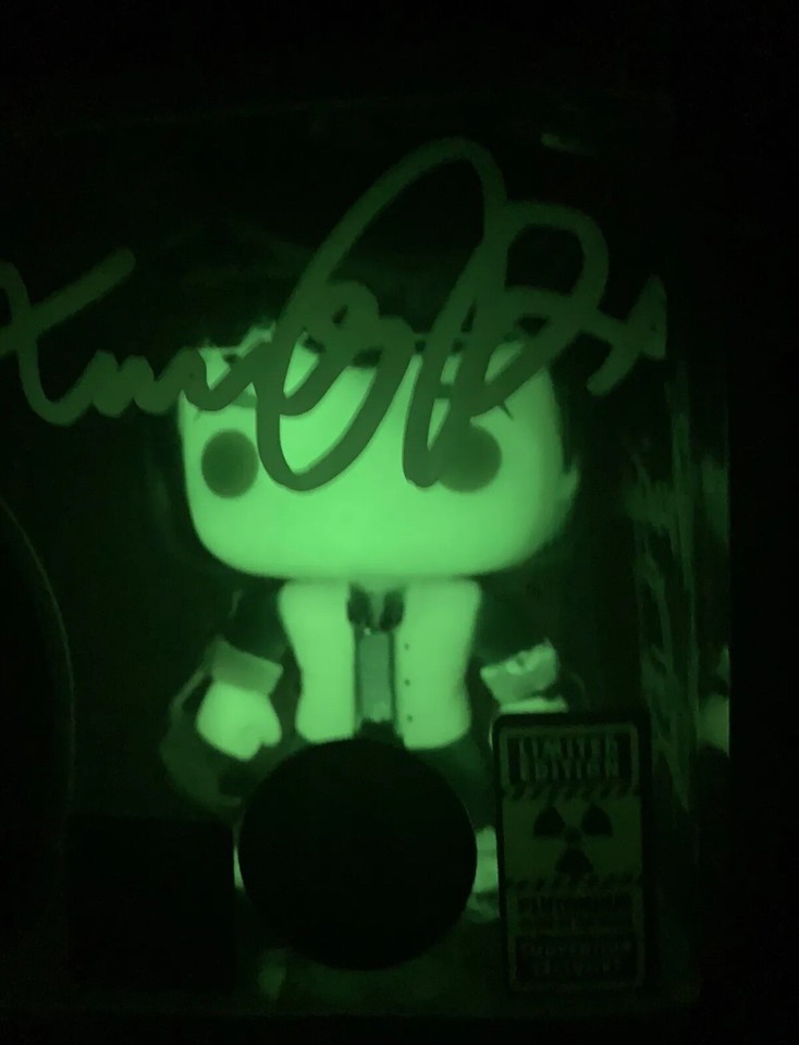 Funko Pop Marty McFly Plutonium 49 Double Signed by MJF & Christoper ...