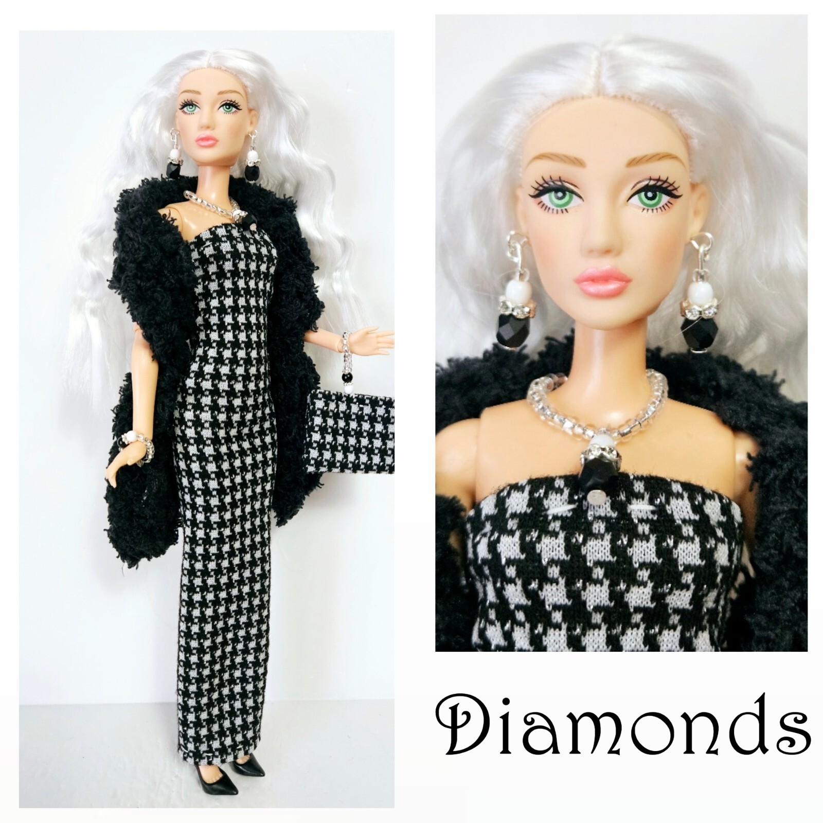 DEFA LUCY DOLL CLOTHES - HM BOA, DRESS, PURSE & JEWELRY SET Fashion NO ...