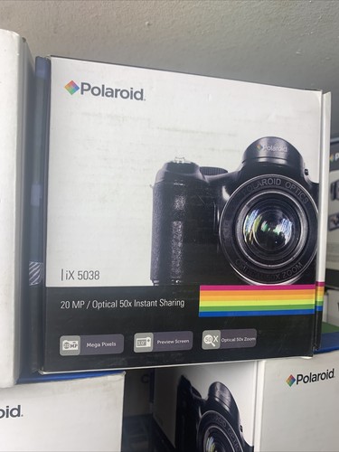 Polaroid iX 5038 20MP Digital Camera / 50x Optical Zoom - Black | eBay