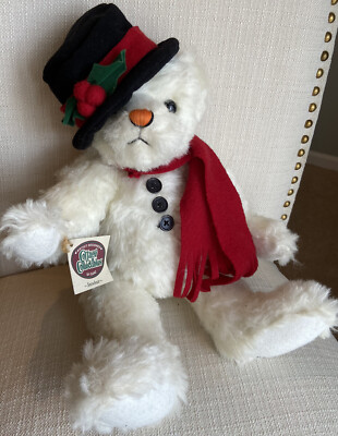 GANZ COTTAGE COLLECTIBLES - SUE COE - 14" BEAR - SNOWBEAR NWT. | eBay