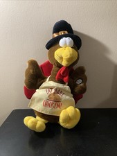 Dan Dee Animated Singing Dancing Turkey Eat More Chicken Thanksgiving ...