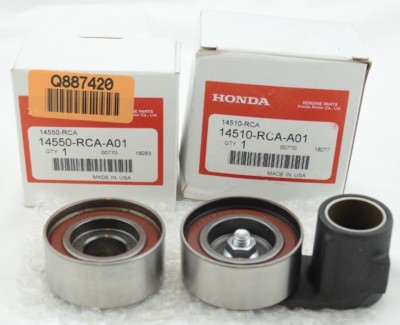 NEW Genuine OEM Honda Acura Adjuster Idler Timing Belt Set 14550/14510 ...