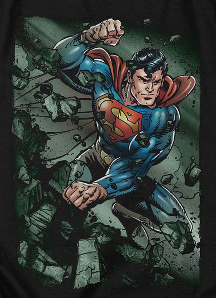 Superman "Indestructible" Women's T-Shirt | eBay