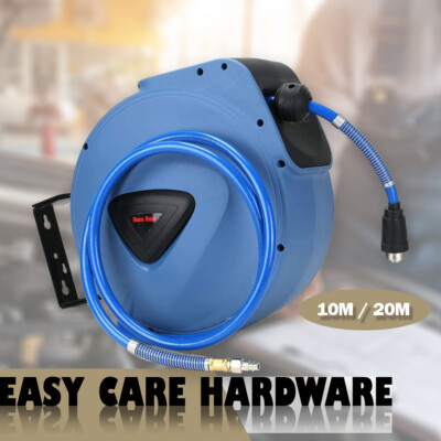 10m / 20m Retractable Auto Rewind Air Line Reel with Hose Compressor ...