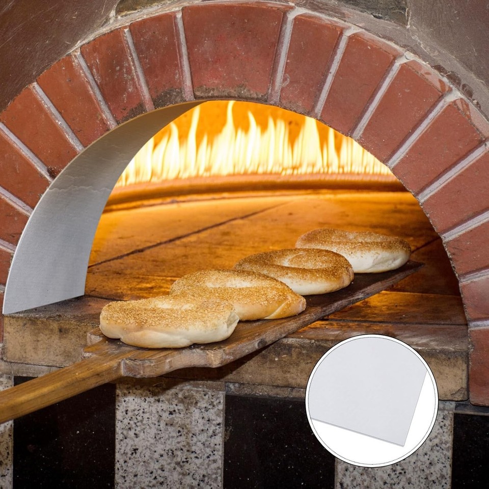 8 Pcs High Temperature Gasket Paper Exhaust Gasket Material White ...