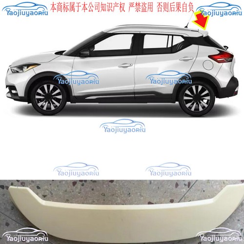 1X Unpainted Rear Roof Factory Style Spoiler Wing ABS For 2018-2020 ...