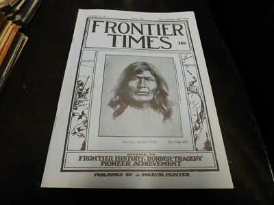 Vintage Frontier Times Magazine Wild West, Pioneer Achievements 1944 ...