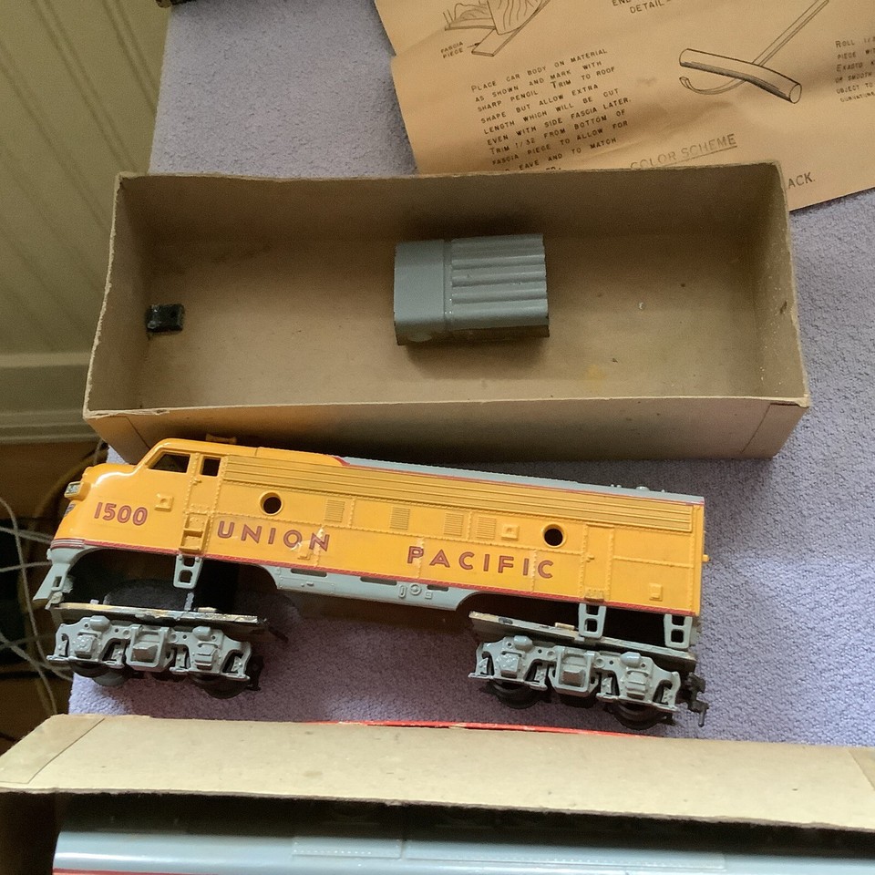 Vintage Globe Main Line Model Train Kits With Boxes Parts Only | eBay