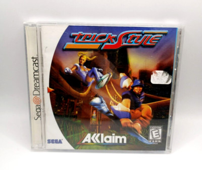 TrickStyle (Sega Dreamcast, 1999) Authentic COMPLETE Futuristic Racing ...