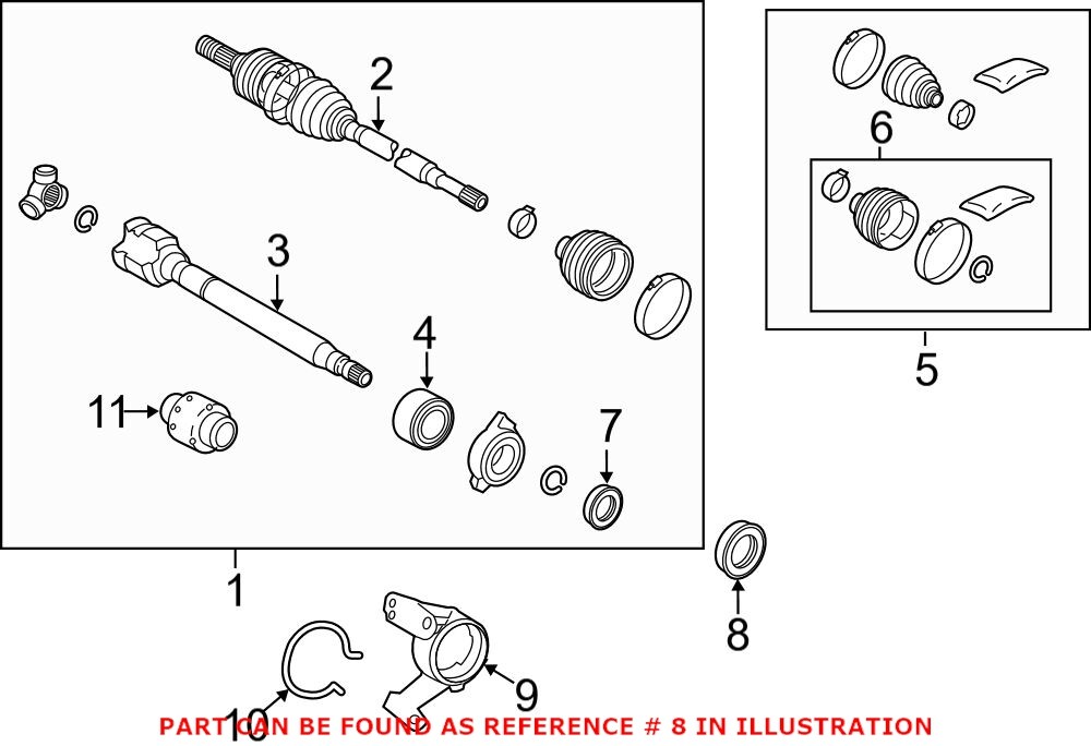 9031135056 Genuine Toyota Seal Oil Output Shaft 90311-35056 for sale ...
