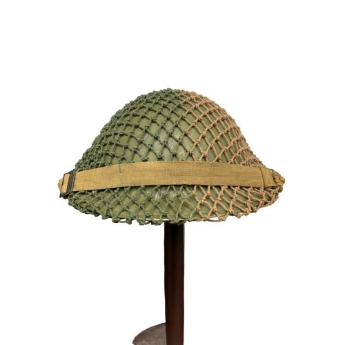 Canadian Armed Forces WW2 Helmet w/ Two-Tone Netting | eBay