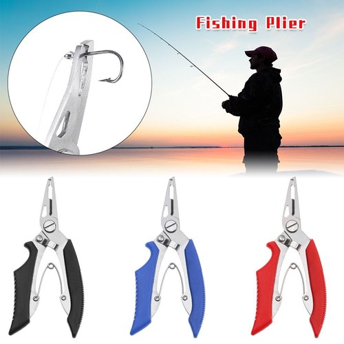 Plastic Handle Bait Line Cutter Stainless Steel Scissor Outdoor | eBay