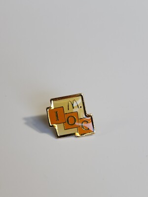 IOC McDonald's Lapel Pin Hamburger University Intermediate Operations ...