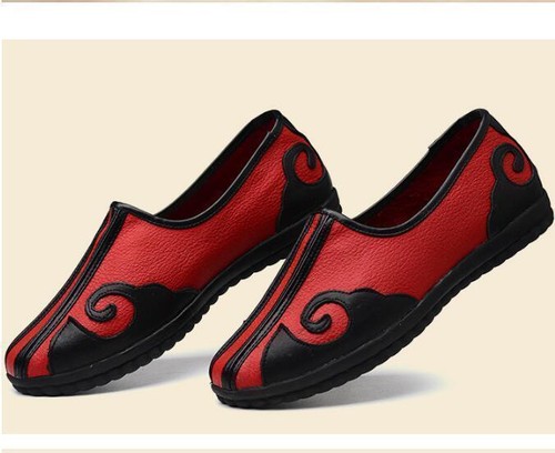 Men's Retro Sneaker Chinese Slip On Casual Shoes Round Toe Summer ...