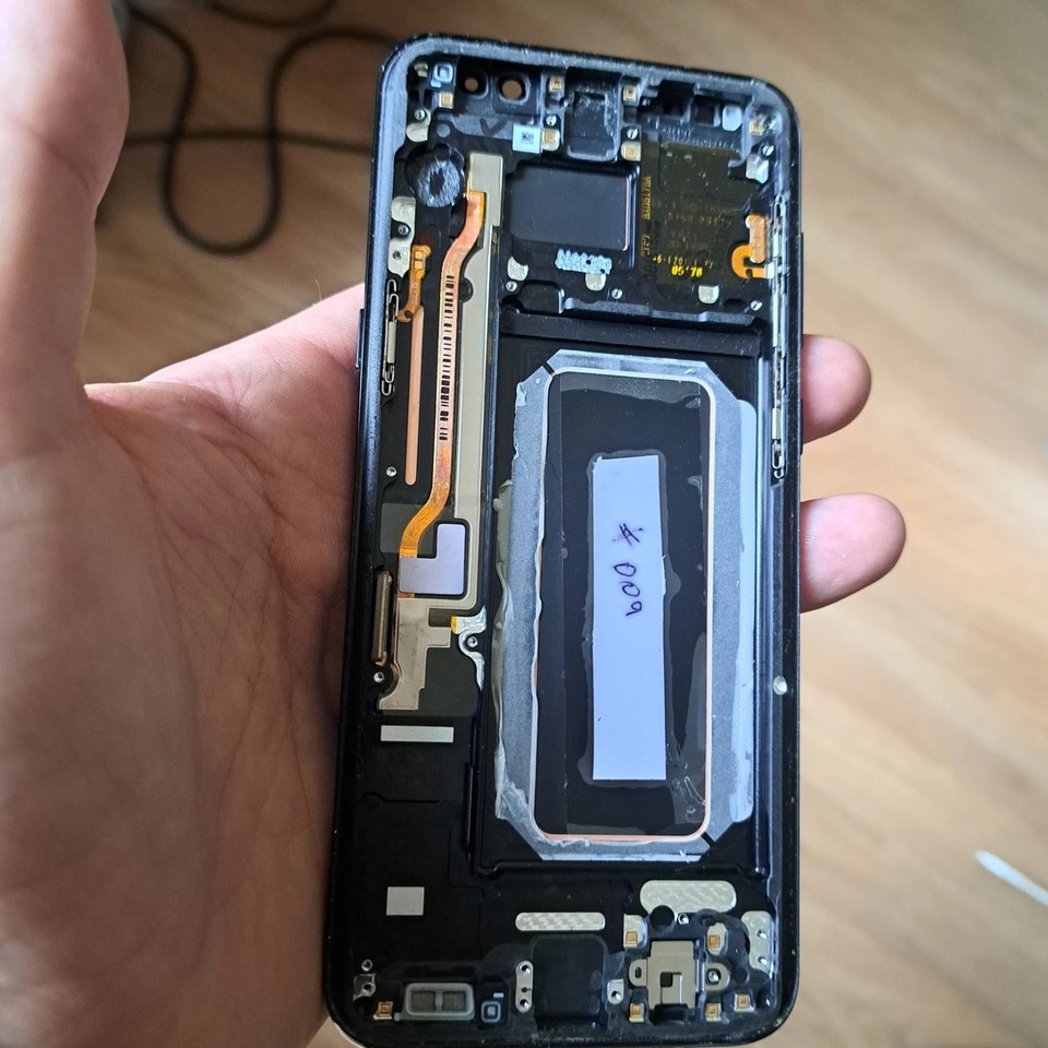 SAMSUNG GALAXY S8+ G955F MIDNIGHT BLACK LCD DISPLAY SCREEN FAULTY | eBay UK
