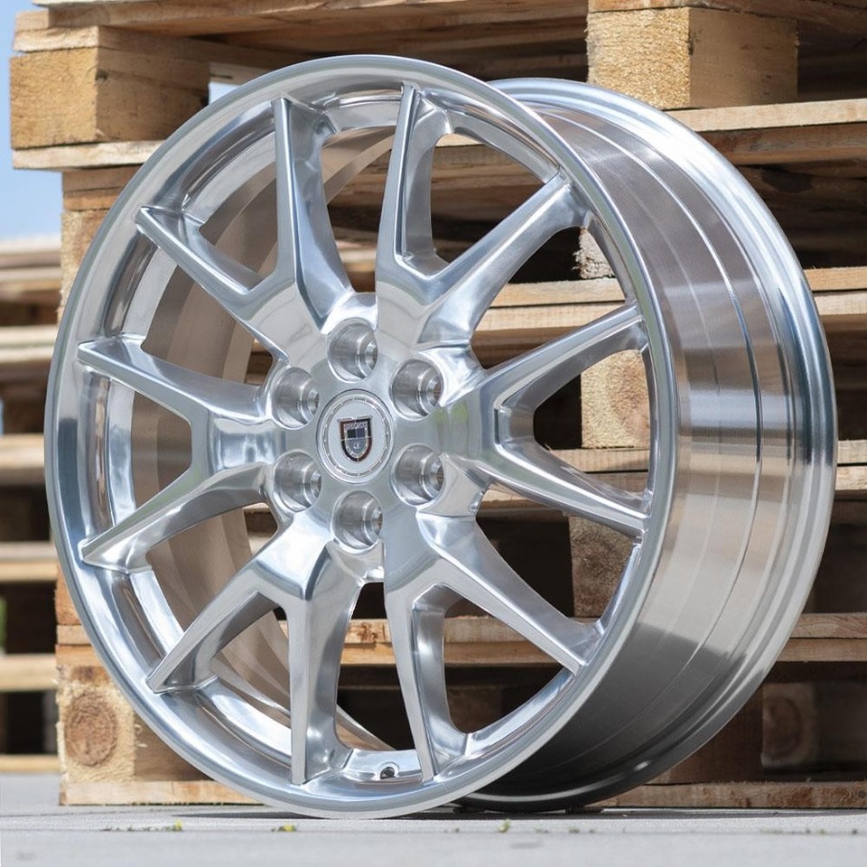 20" Rim Fits Cadillac SRX Style 6-Lug 13-2016 Polished 4709 20x8 SKB ...